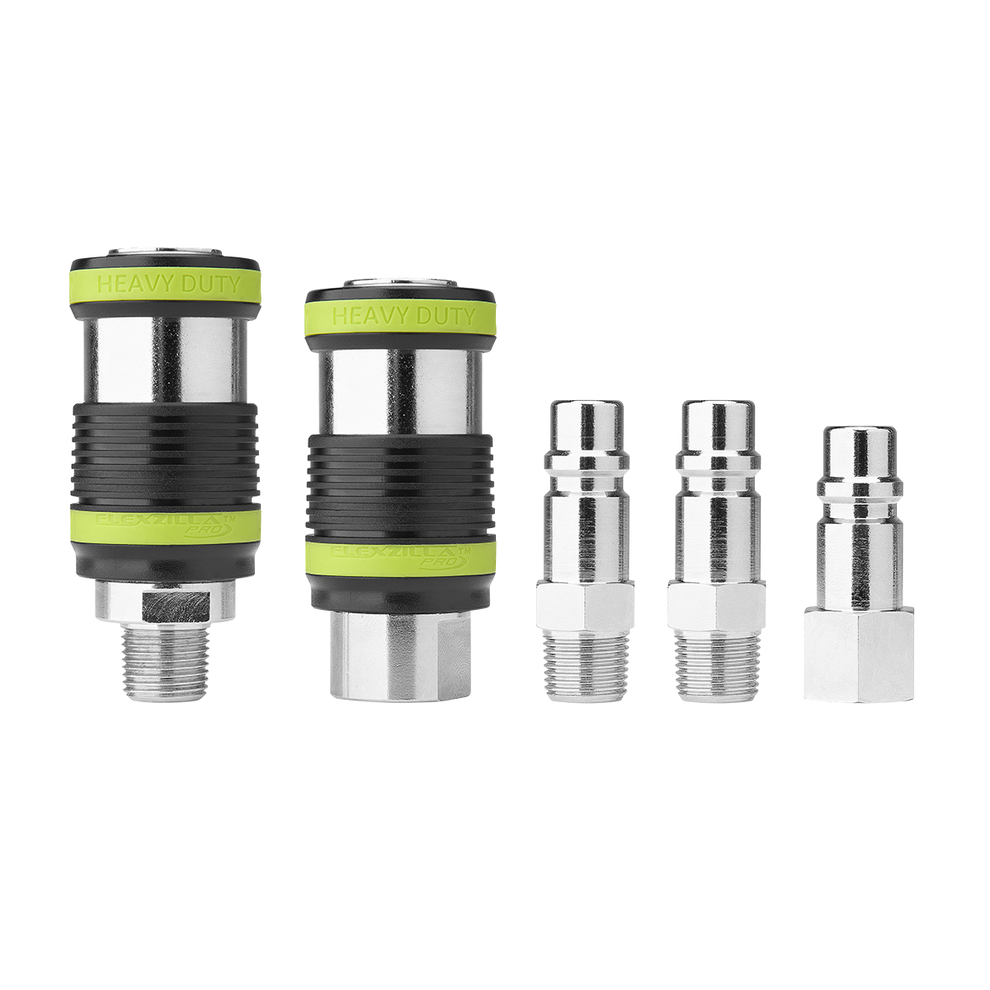 Heavy Duty Safety Couplers & Plugs Kits - 5 pc. – Flexzilla.com