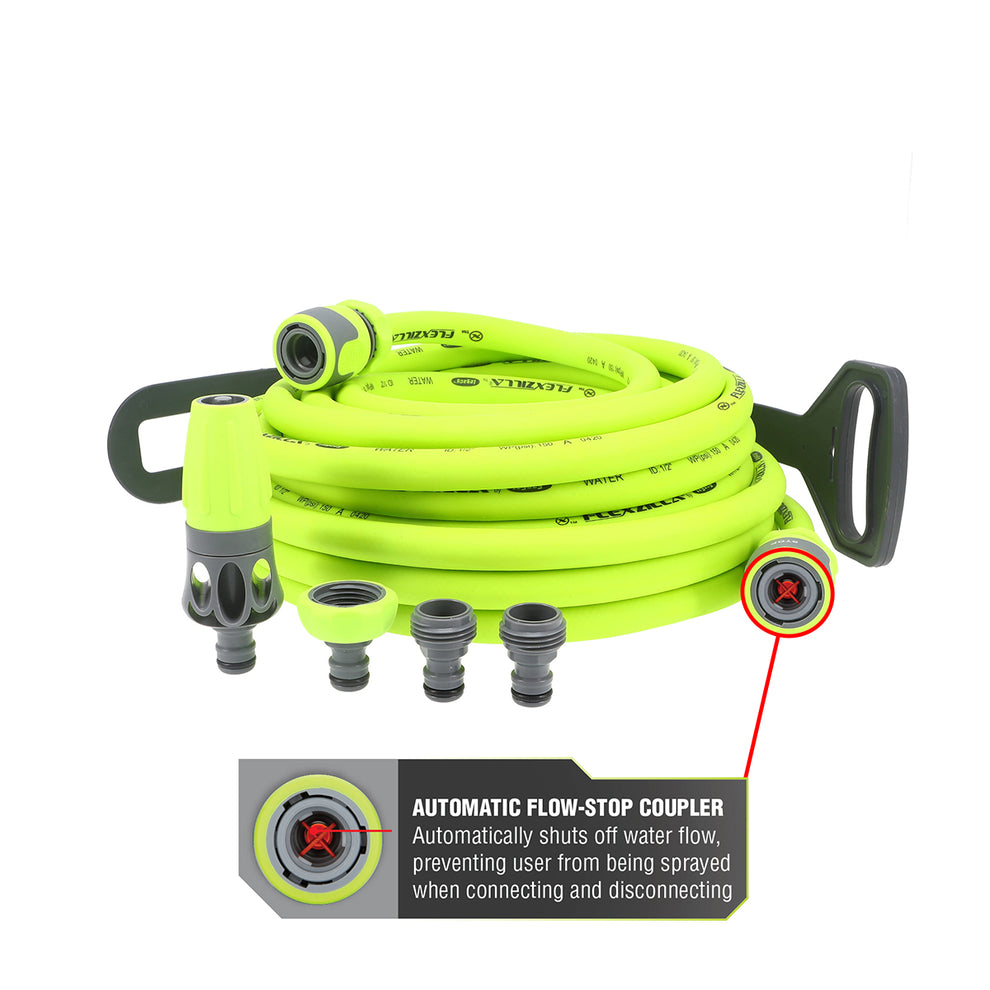Garden Hose Kit with Quick Connect Attachments – Flexzilla.com