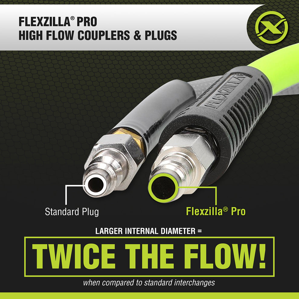 Pro High Flow Plugs – Flexzilla.com