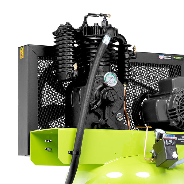 Flexzilla Pro Pressure Lube, Single Phase Stationary Air Compressors w ...