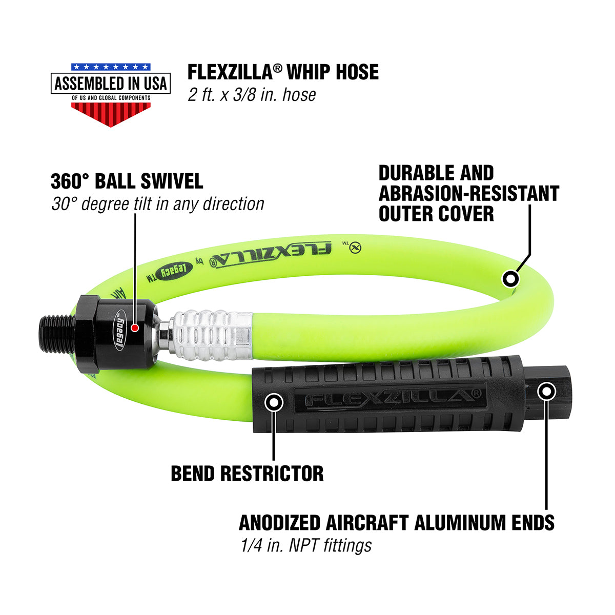 Air Whip Hoses – Flexzilla.com